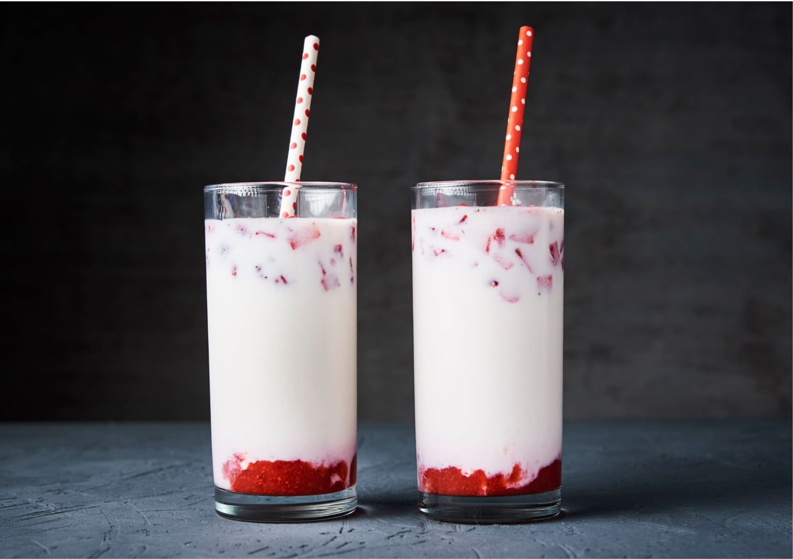 Limonada fresa de leche - Fuertes con leche
